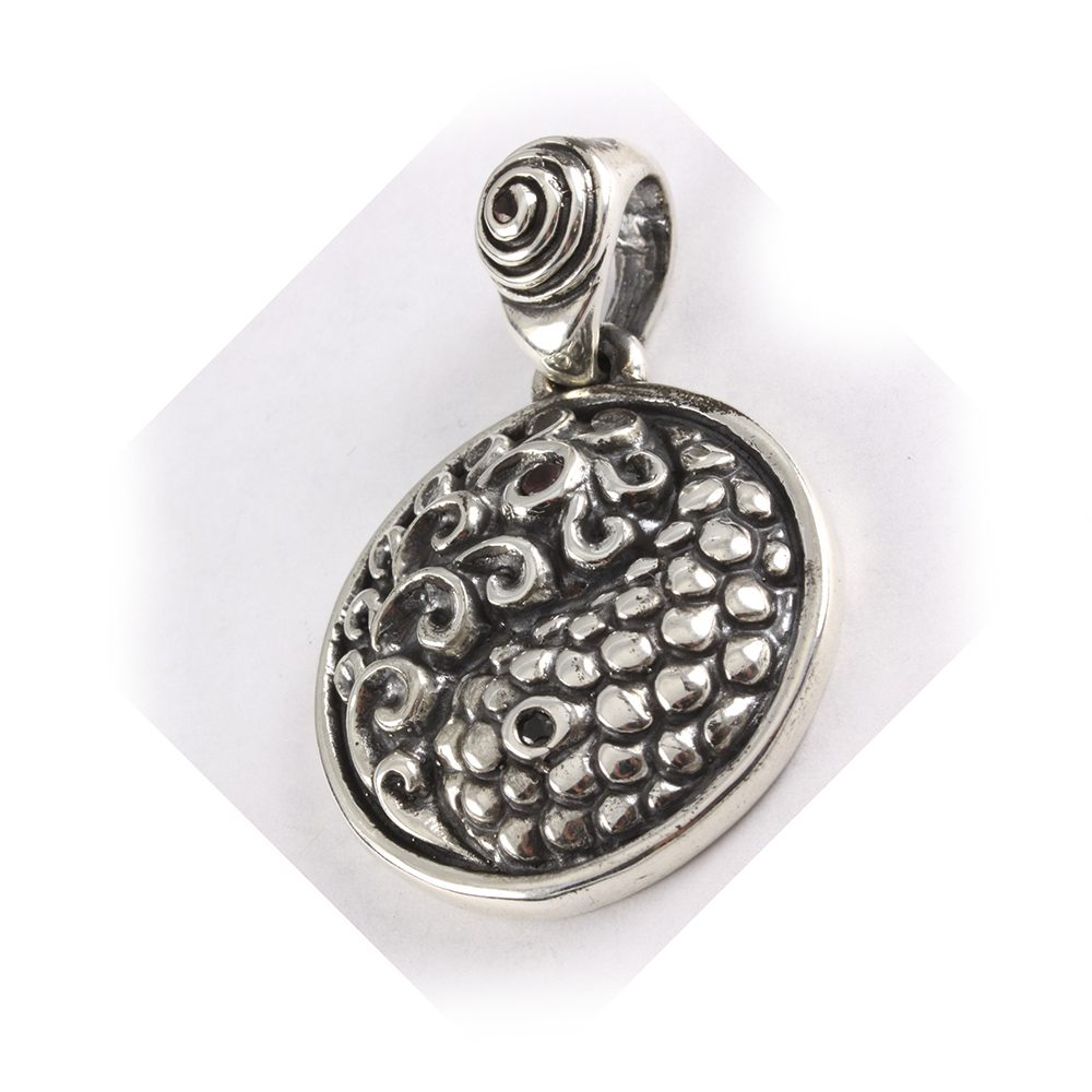Yin-Yang Power Silver Pendant