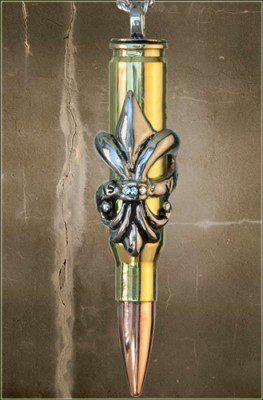 Fleur De Lys – Bullets 4 Peace Pendant